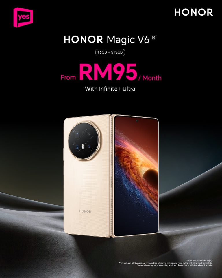 Own the Record-Breaking Ultra Durable HONOR Magic V6 From RM95/ Month ...